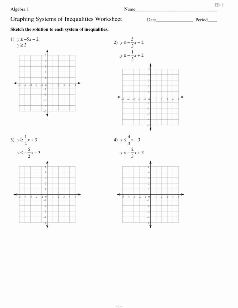 50 Graphing Linear Equations Practice Worksheet In 2020 Algebra ...