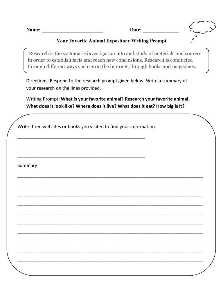 6th Grade Writing Worksheets | Writing Worksheets
