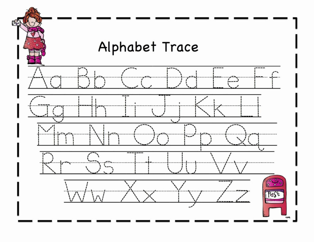 Abcd Tracing Worksheet AlphabetWorksheetsFree | Writing Worksheets