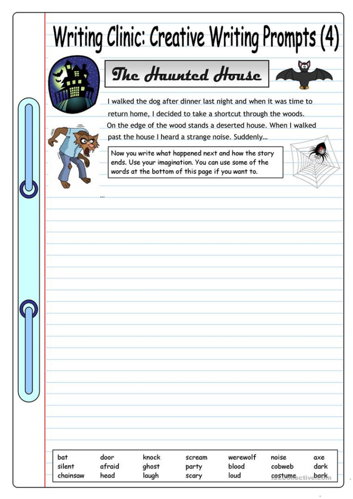 Creative Writing Prompts Worksheets | Writing Worksheets