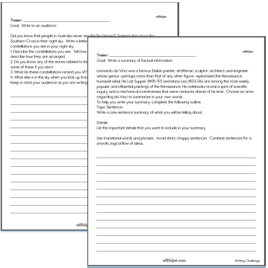 Free Printable 5th Grade Writing Worksheets Writing Worksheets Free Printable 5th Grade Writing Worksheets Writing Worksheets